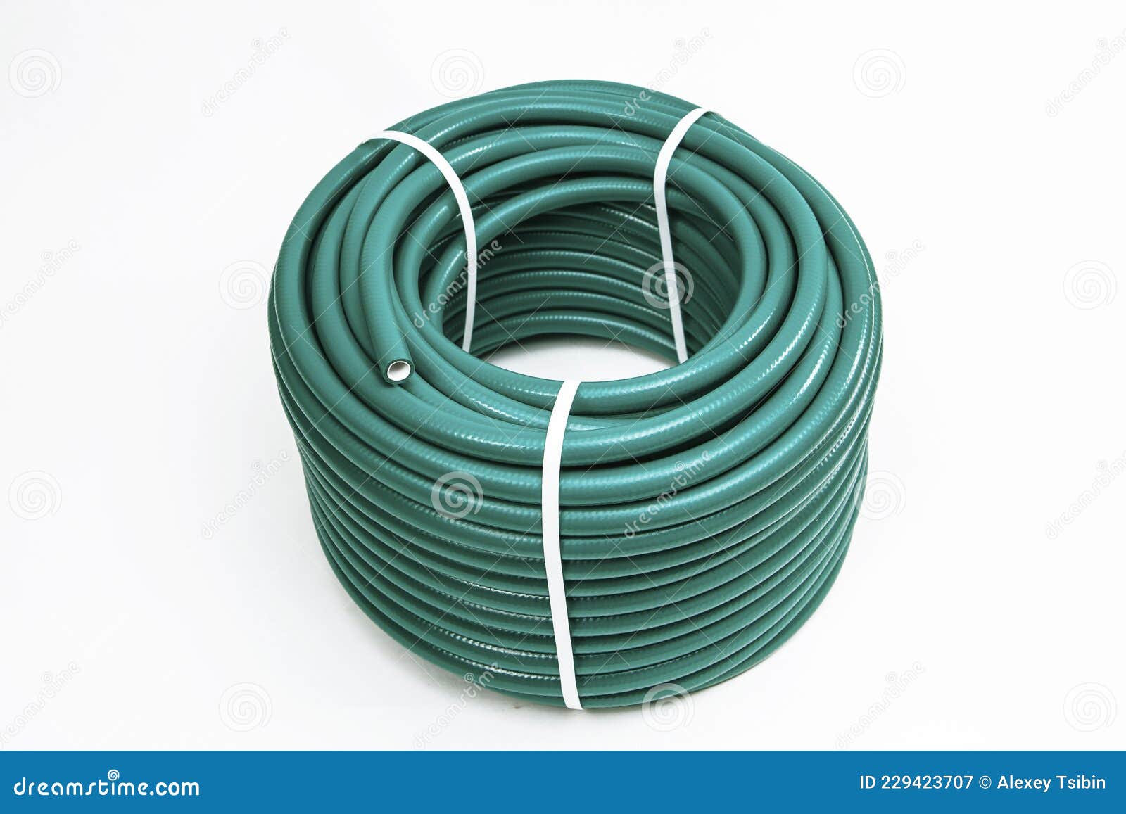 A Rubber Hose Wrapped in a Bobbin and Fastened with a Plastic Lock ...