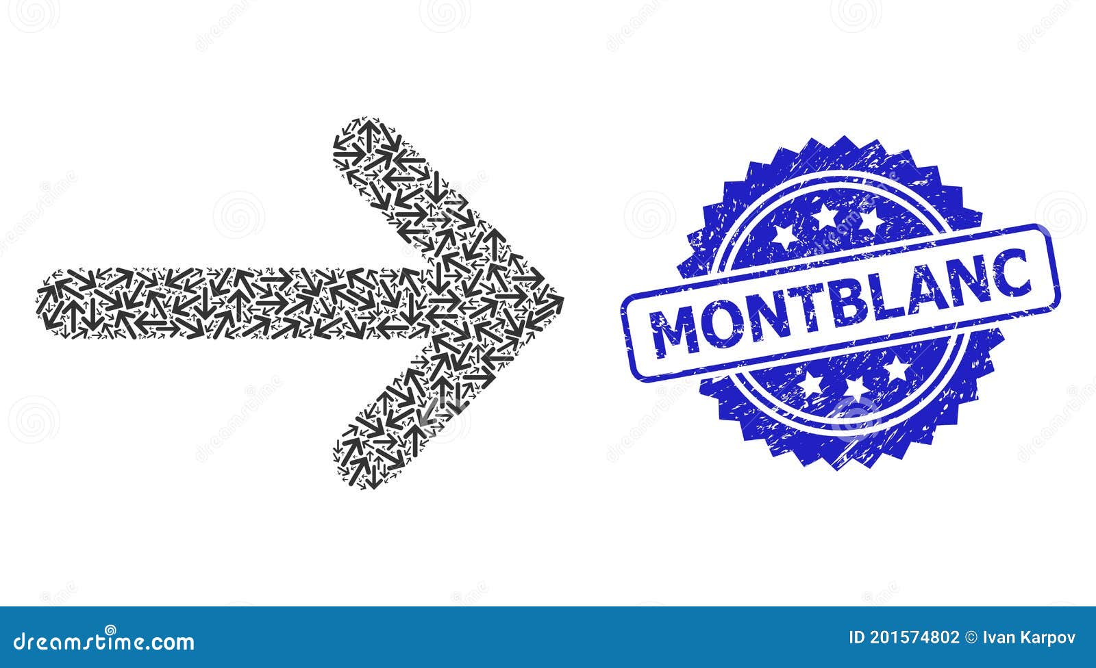 Rubber Montblanc Watermark And Fractal Right Arrow Icon Mosaic Vector ... Rubber Montblanc Watermark And Fractal Right Arrow Icon Mosaic Vector ...