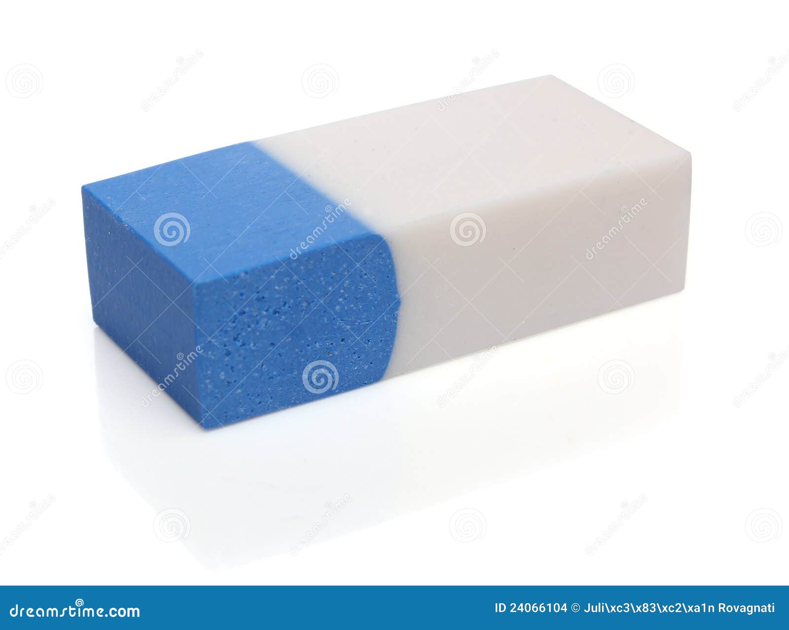 Rubber Over White Stock Images - Image: 24066104