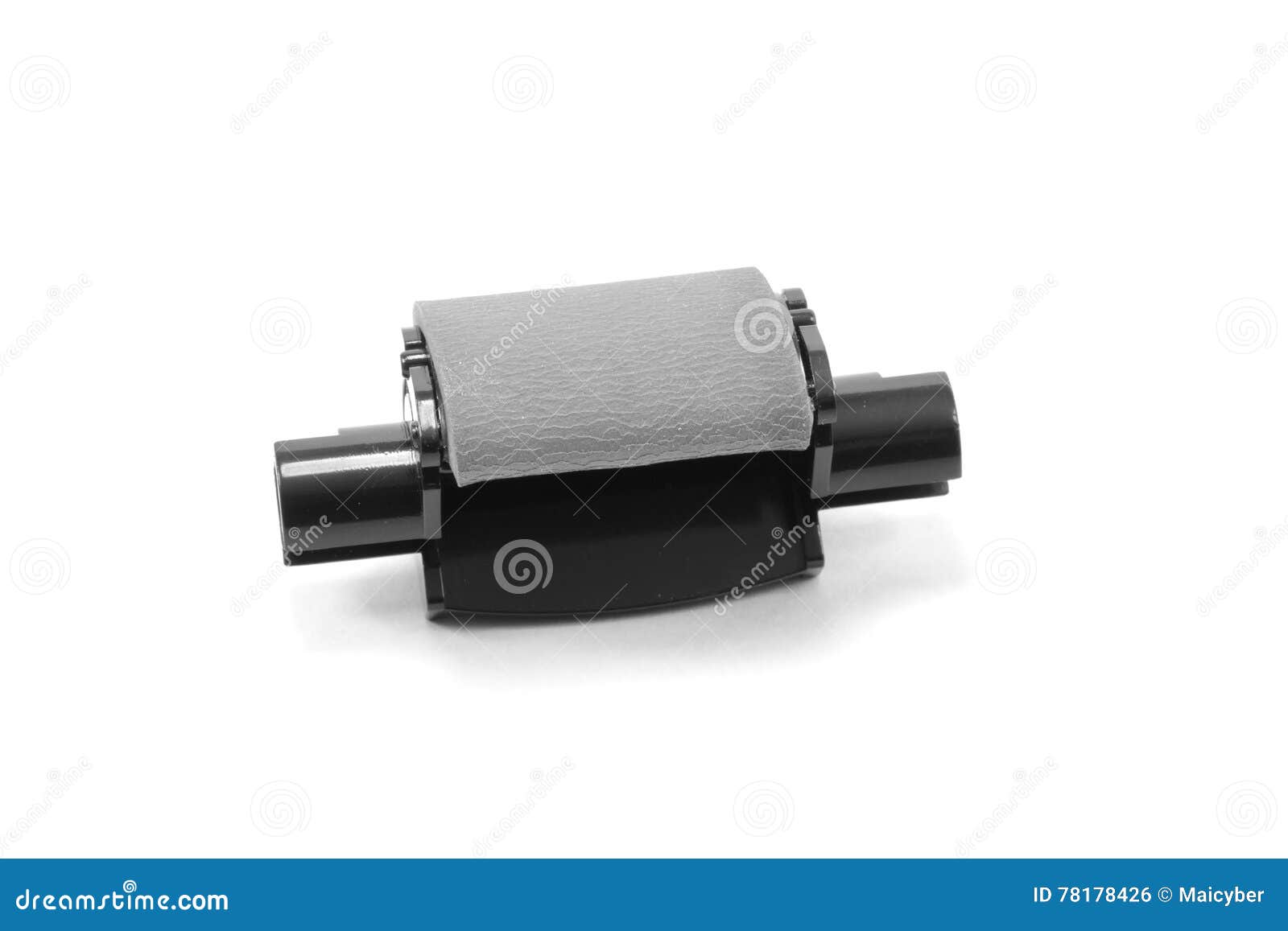 Rubber Paper Feed Roll For Copier Or Printer Royalty-Free Stock Photo ...