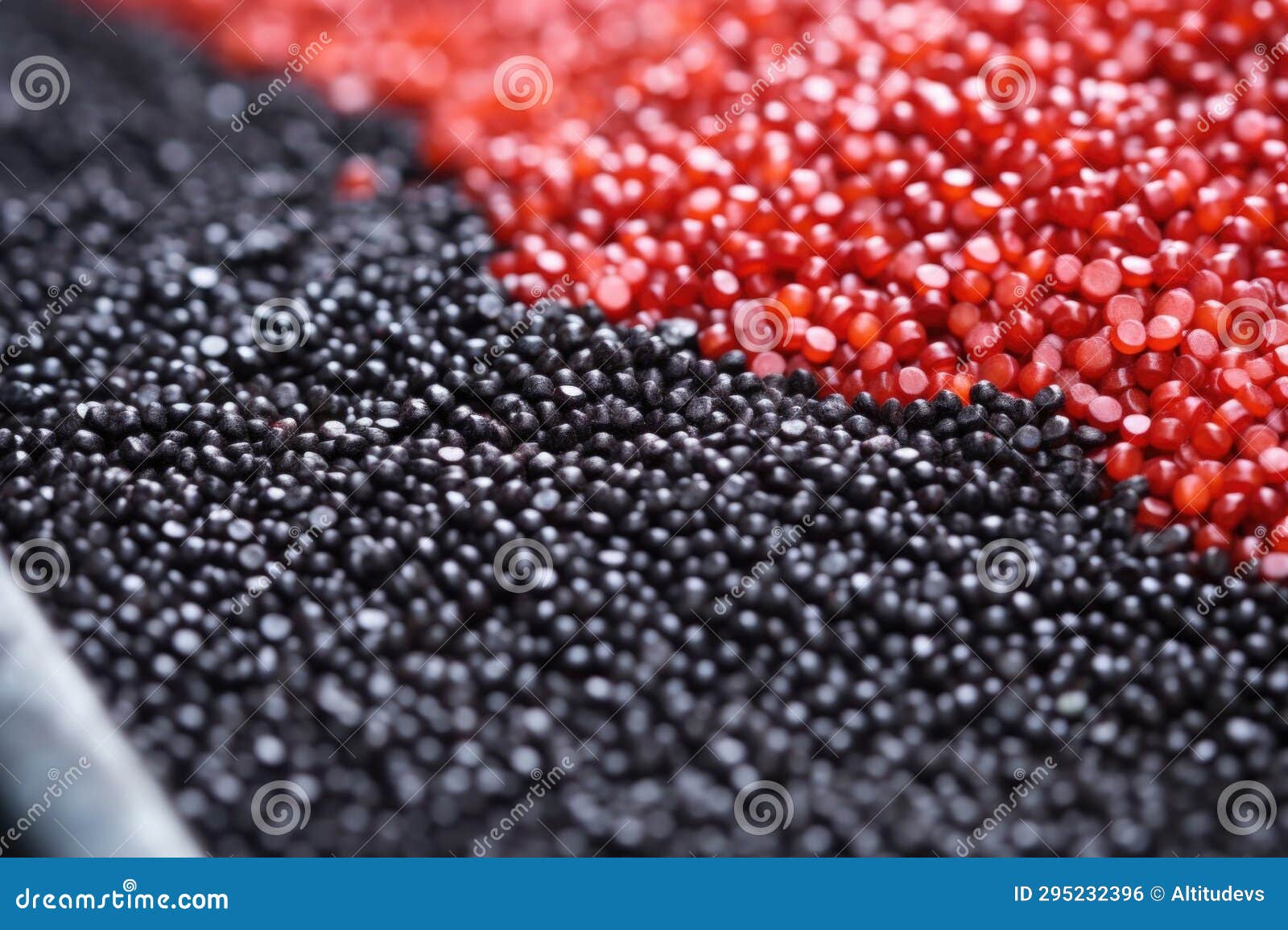 Rubber Pellets before Processing into Balls Stock Photo - Image of ...