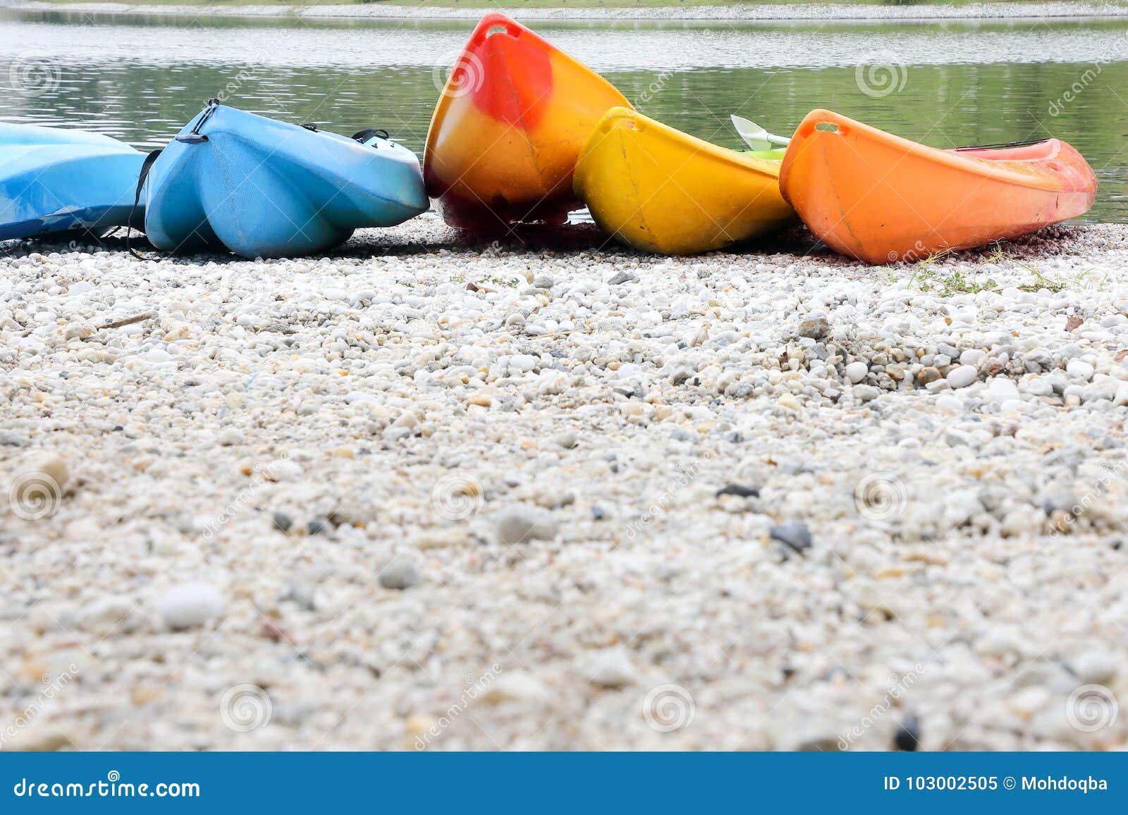 Rubber Plastic Boat Canoe stock image. Image of boat - 103002505