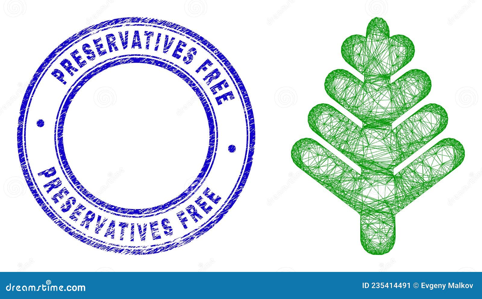 Rubber Preservatives Free Seal and Net Irregular Mesh Forest Tree Icon ...