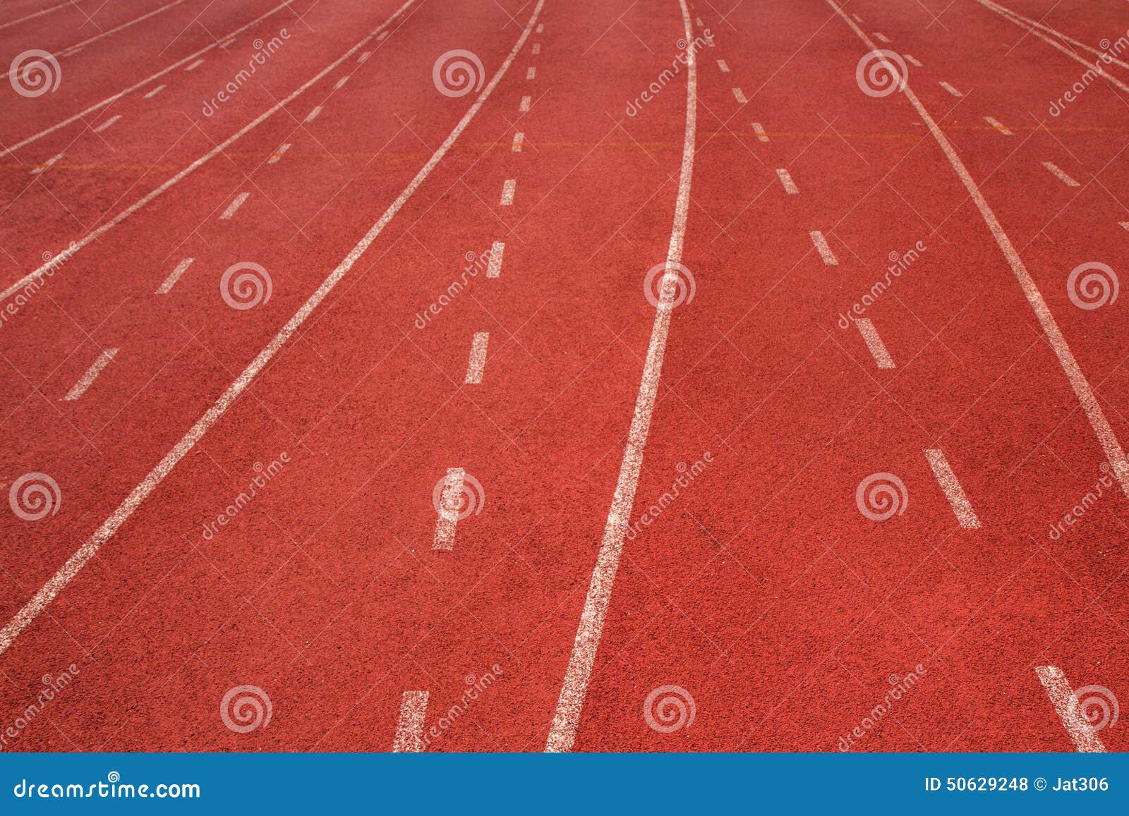 Rubber running track stock photo. Image of racetrack - 50629248