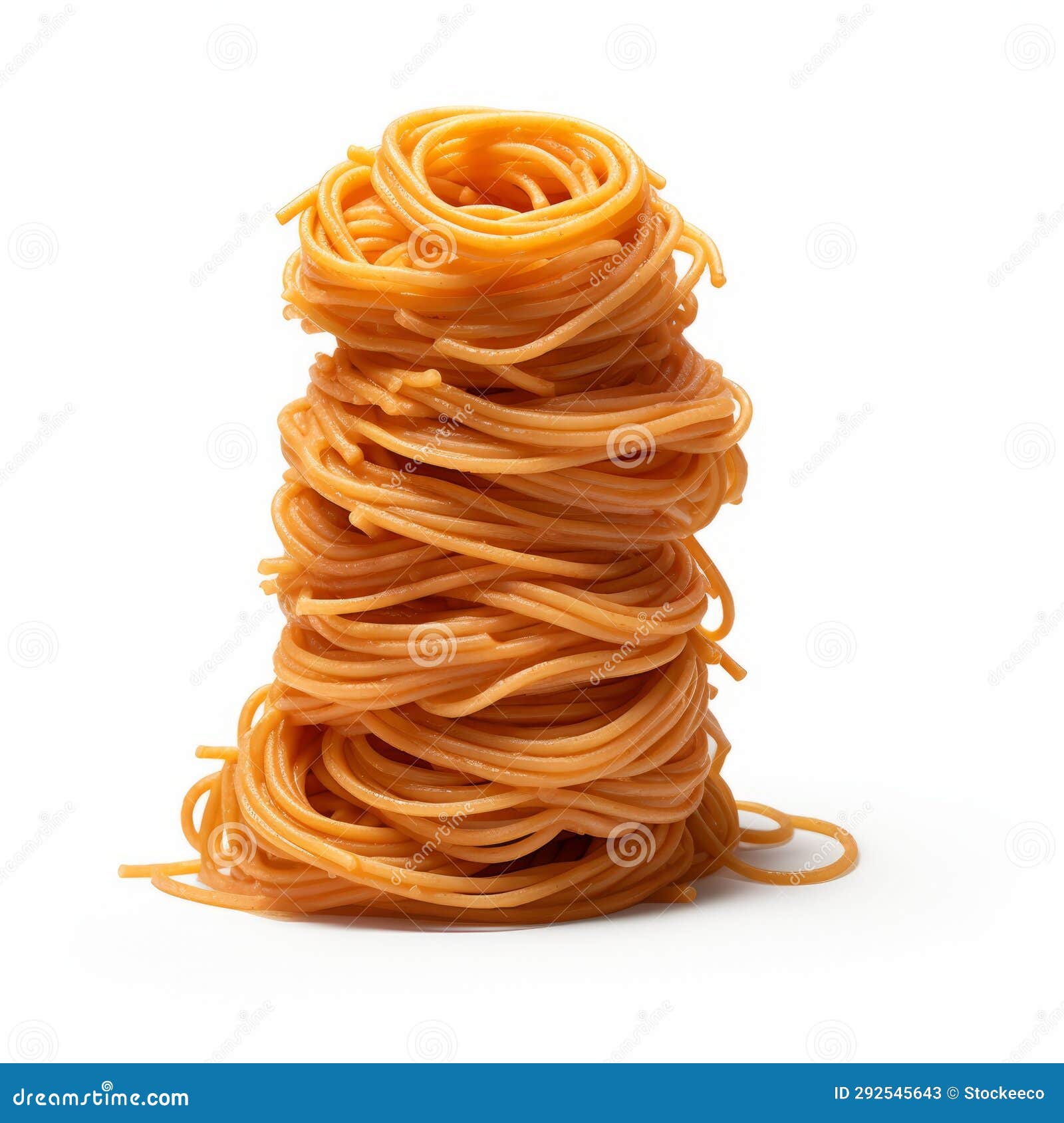 Rubber Spaghetti: a Unique and Artistic Image of Delicious Pasta Stock ...