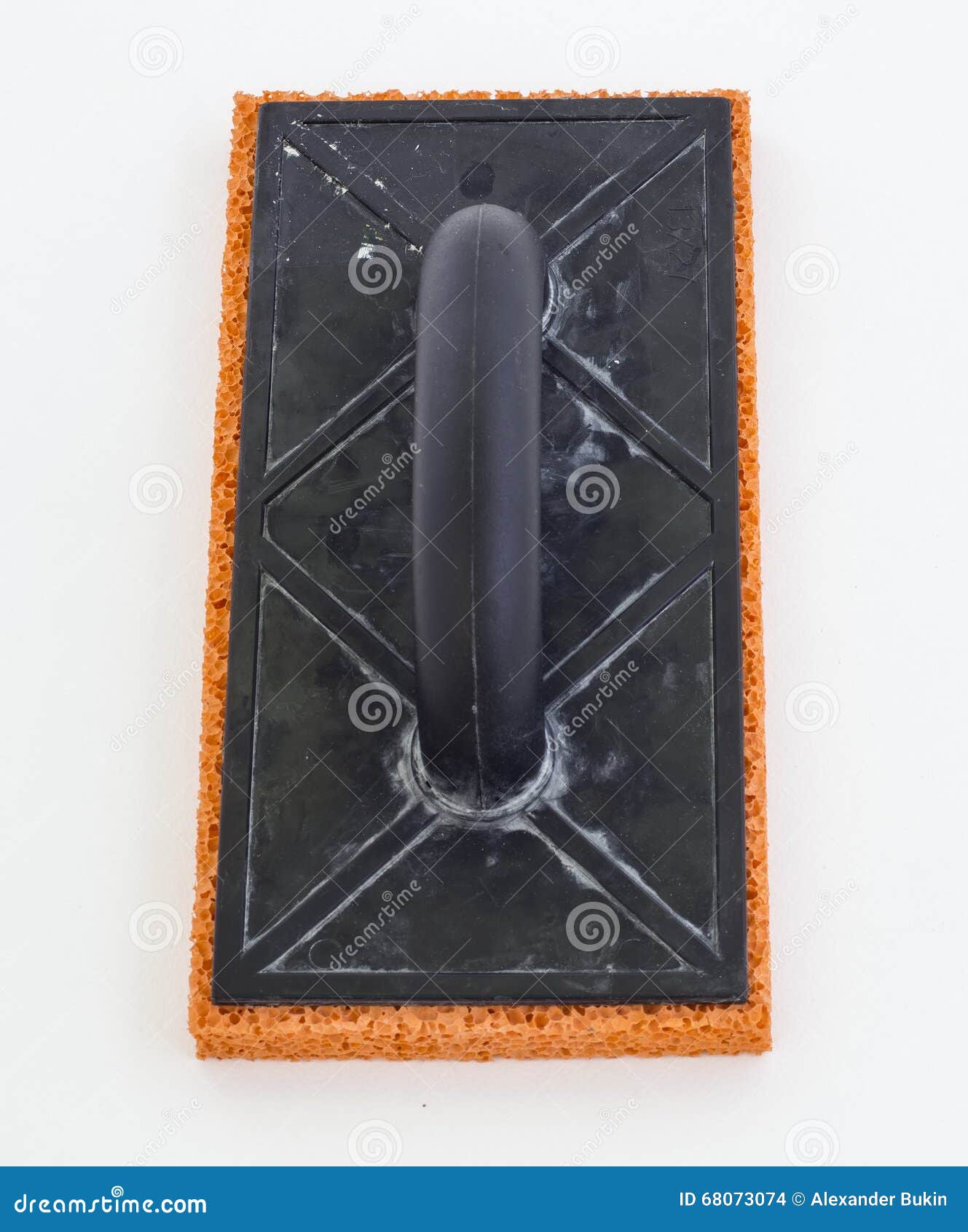 Rubber Sponge To Blur Plaster. Stock Photo - Image of tool, closeup ...