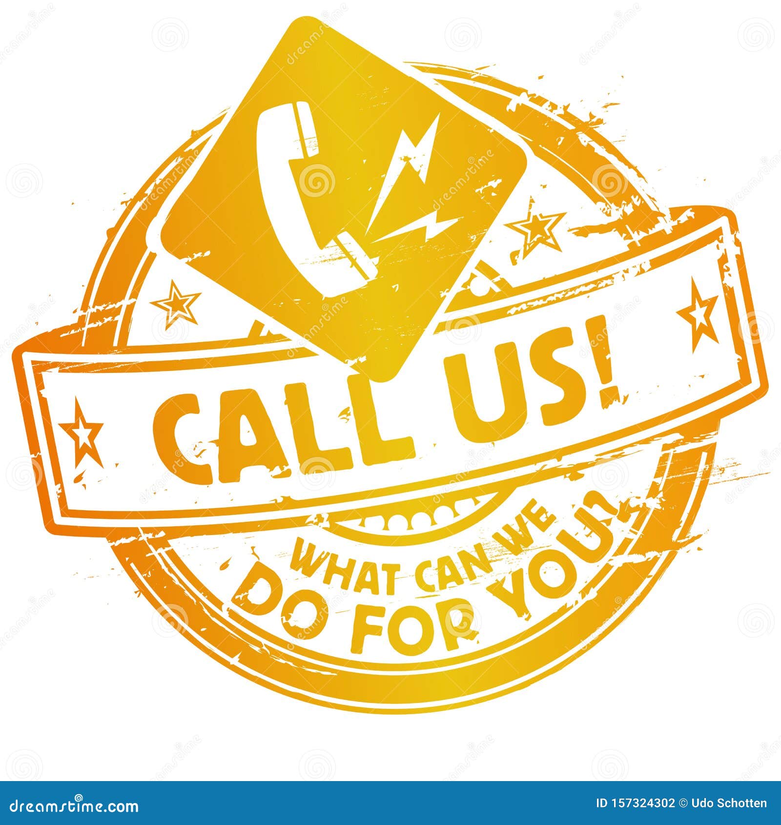 Rubber stamp with call us stock vector. Illustration of appreciation ...