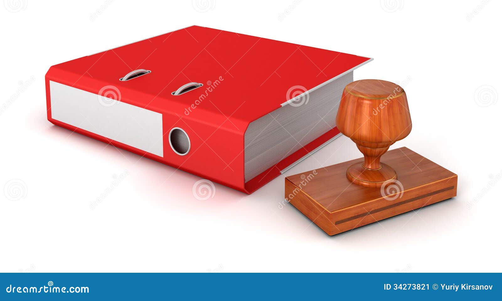 Rubber Stamp and Document stock illustration. Illustration of computer ...