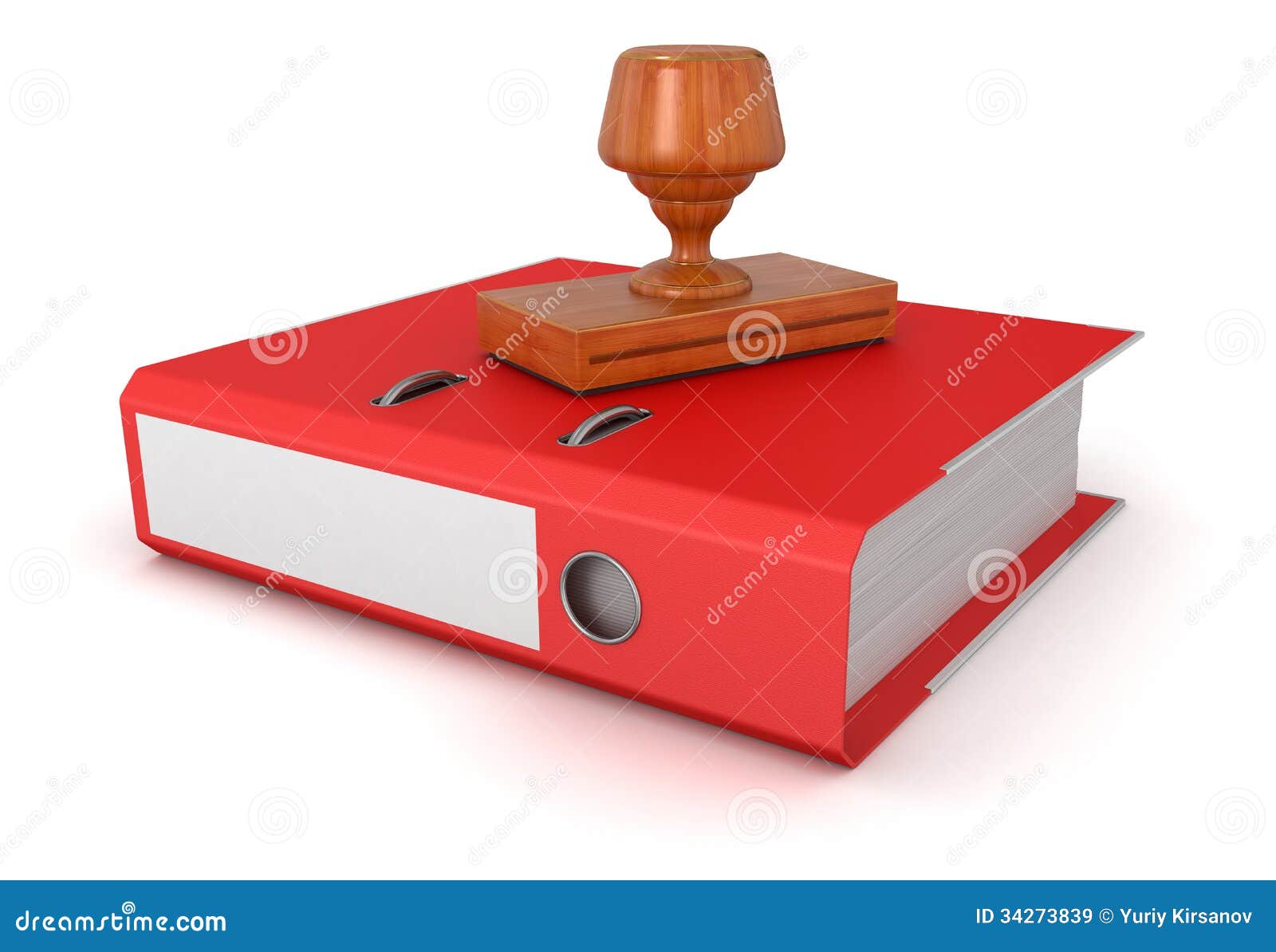 Rubber Stamp and Document stock illustration. Illustration of archives ...