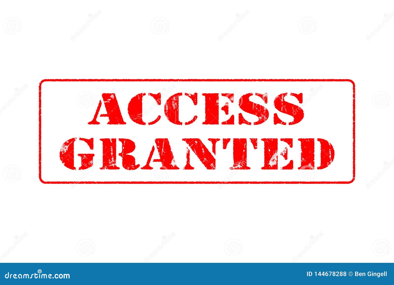 Access Granted Rubber Stamp Stock Photography | CartoonDealer.com #84967298
