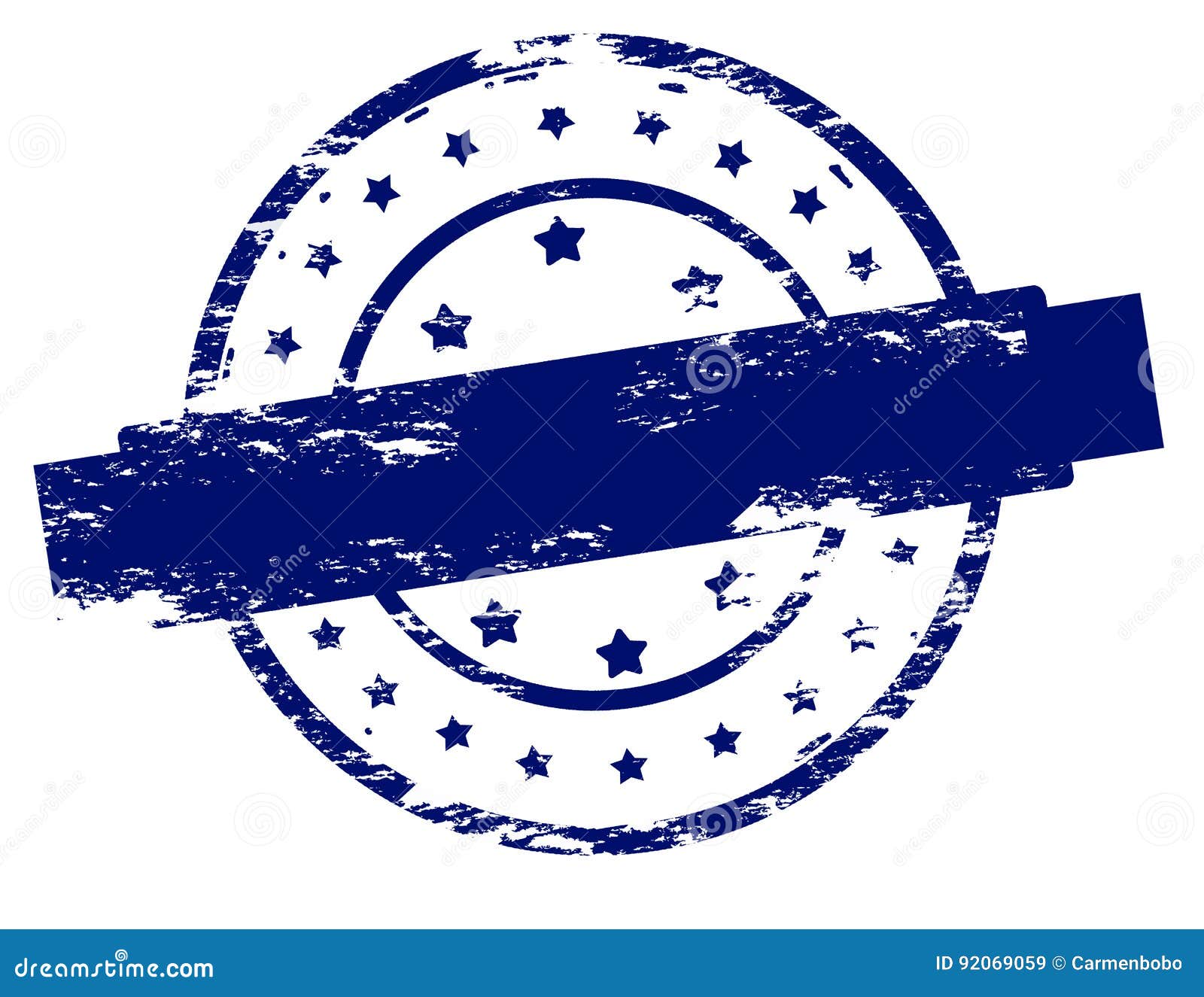 Rubber round stamp stock illustration. Illustration of round - 92069059