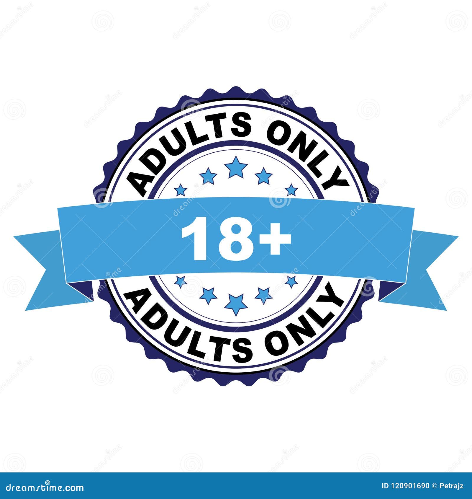 Rubber Stamp with 18 Plus Adults only Concept Stock Vector ...