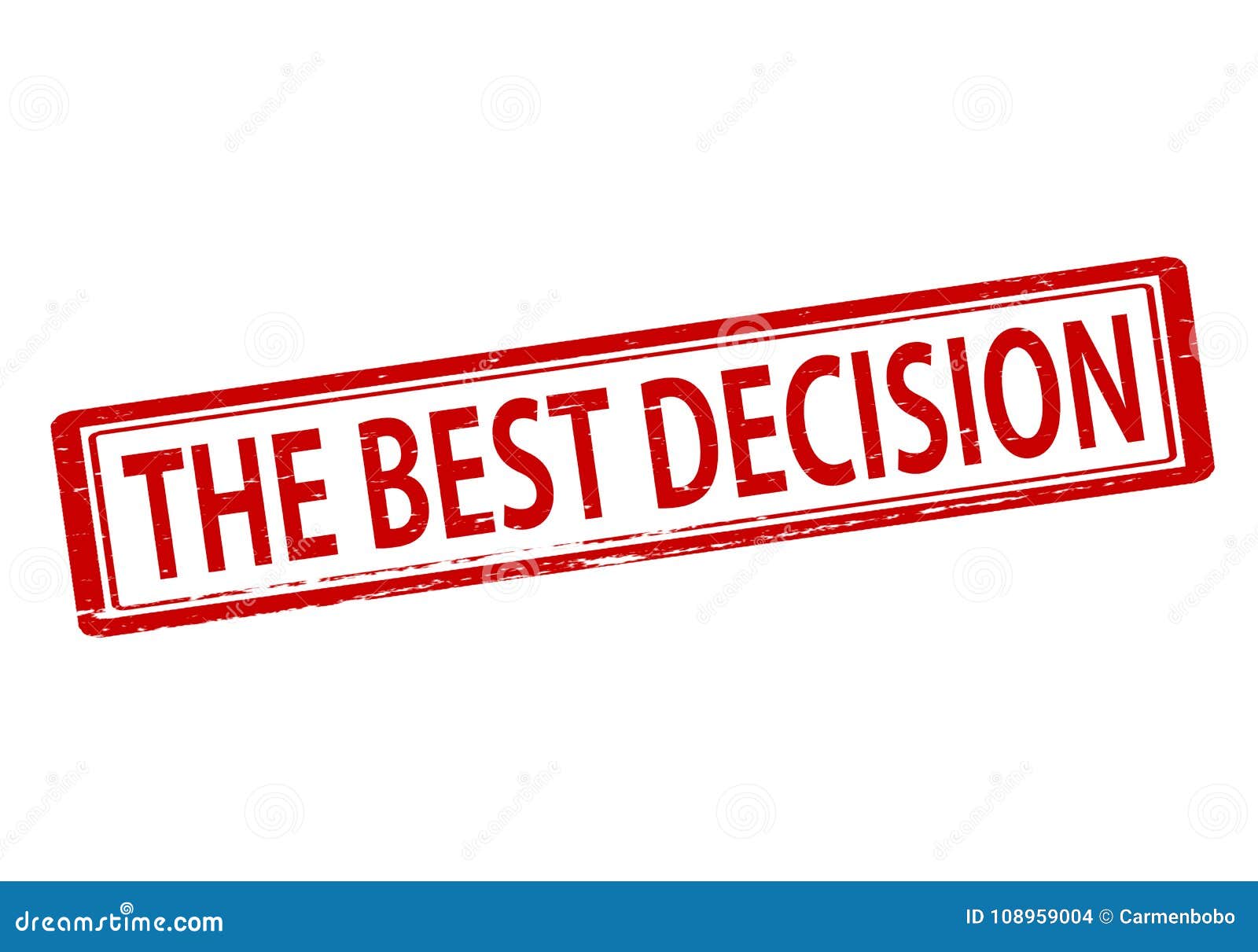 The best decision stock illustration. Illustration of concept - 108959004