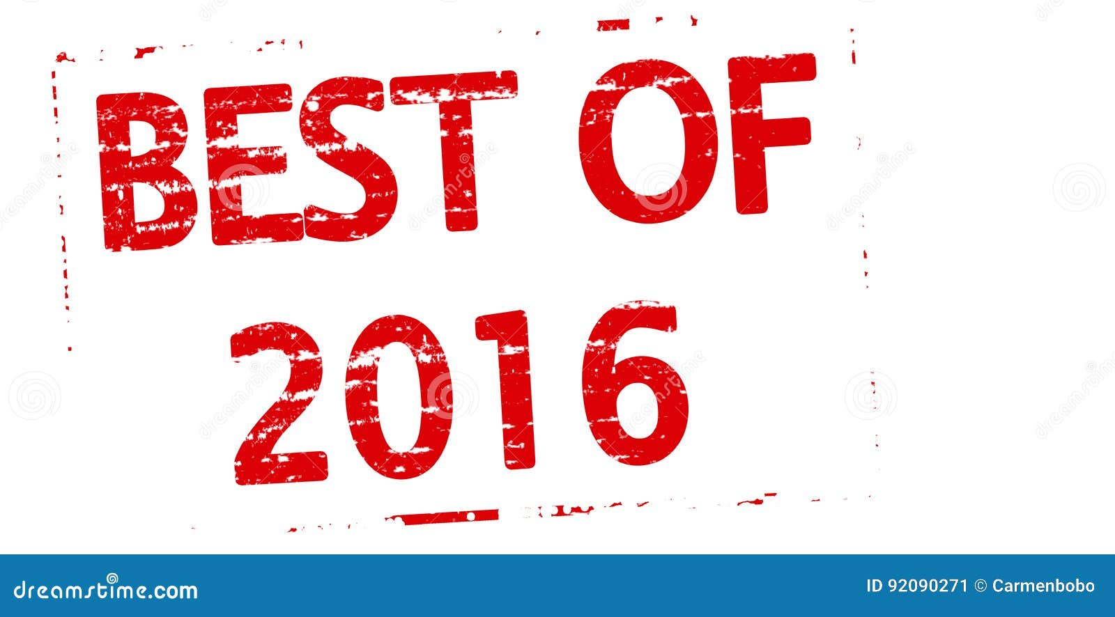 Best of 2016 stock illustration. Illustration of grunge - 92090271