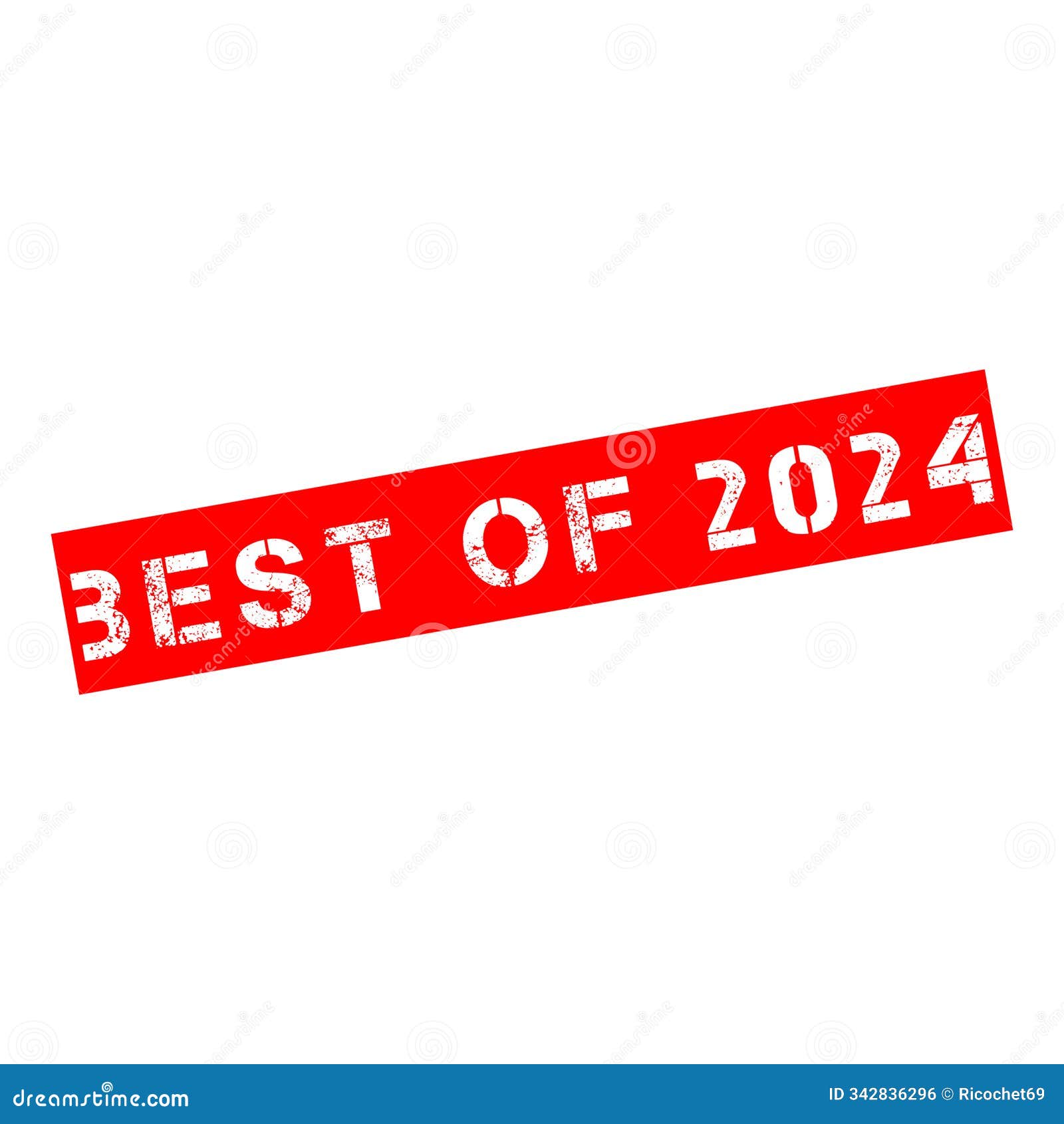 Rubber Stamp with Text Best of 2024 Stock Illustration - Illustration ...