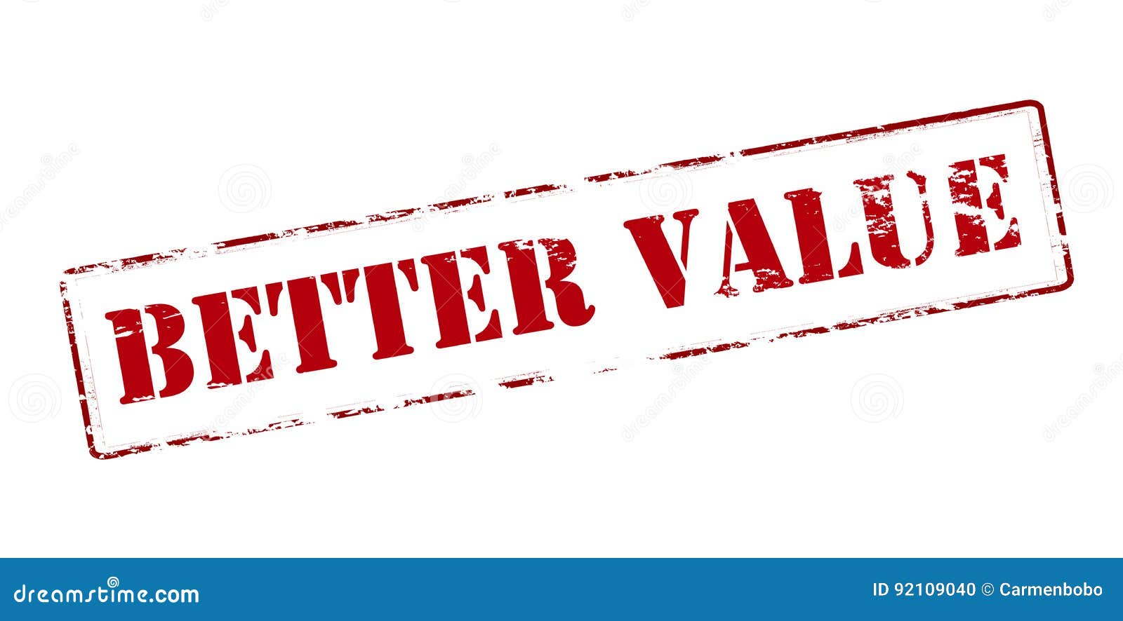 Better value stock illustration. Illustration of cost - 92109040