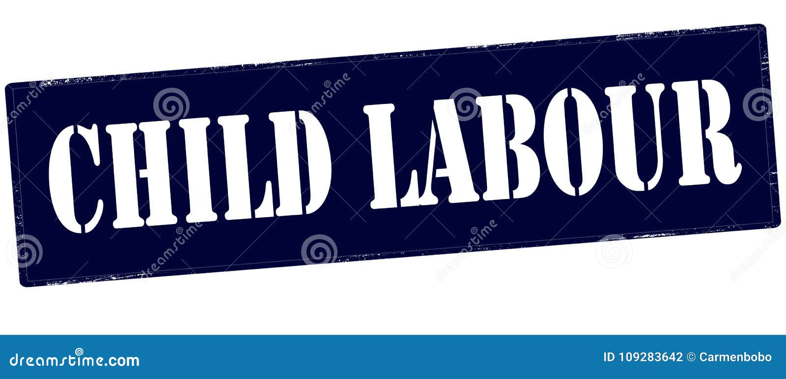 Child labour stock illustration. Illustration of work - 109283642