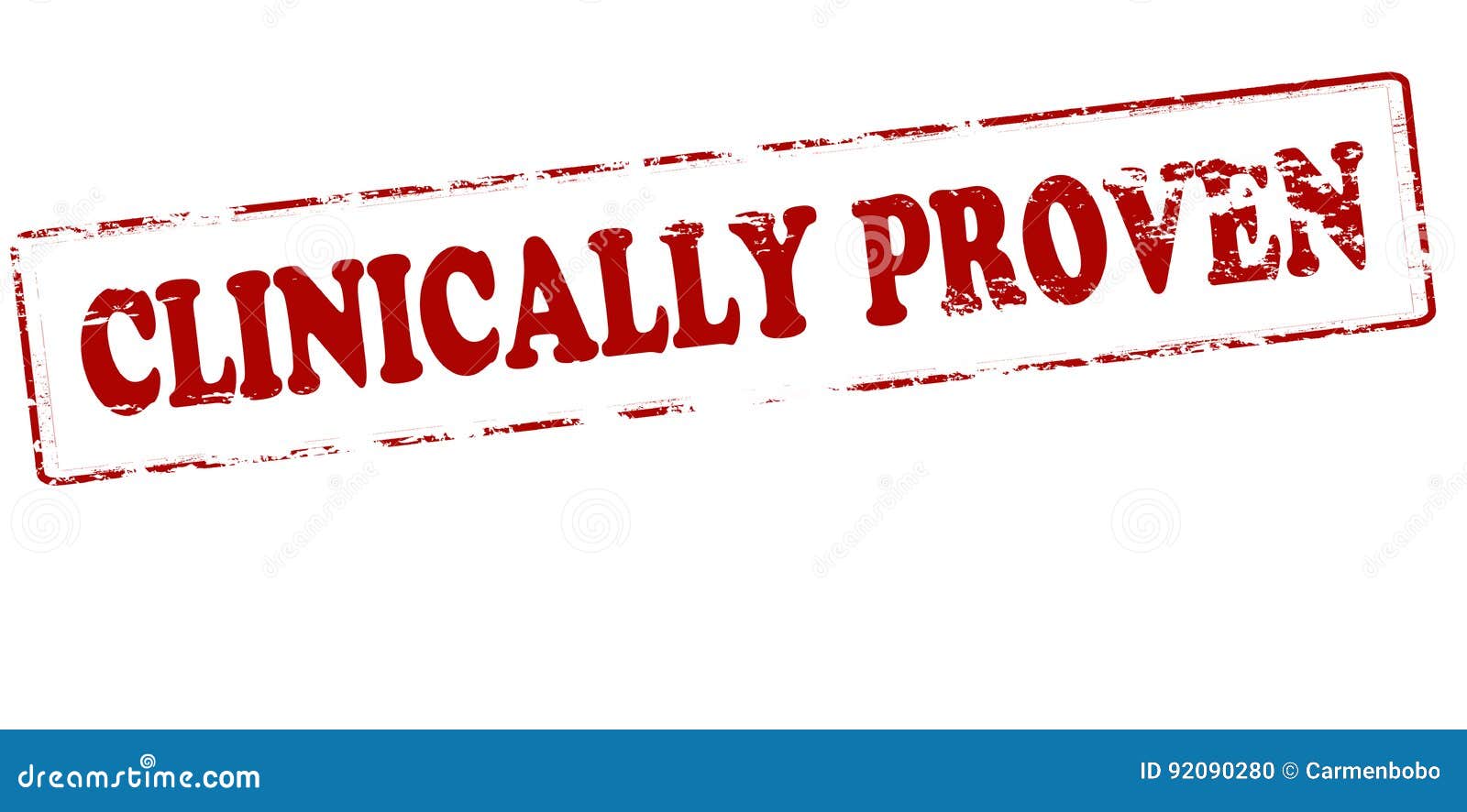 Clinically proven stock illustration. Illustration of grunge - 92090280