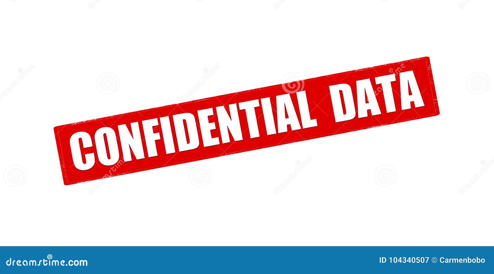 Confidential data stock illustration. Illustration of time - 104340507