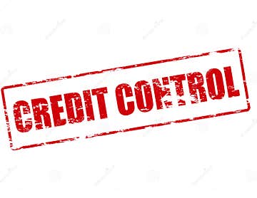 Credit control stock illustration. Illustration of text - 92088255