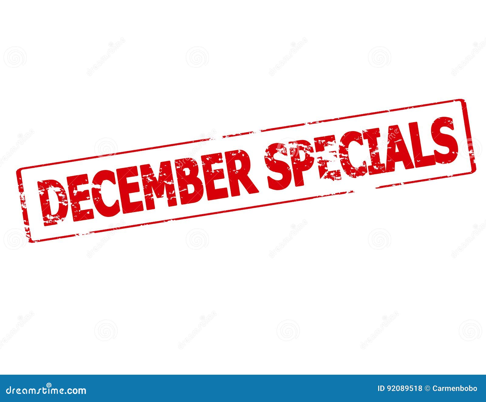 December specials stock illustration. Illustration of concept - 92089518