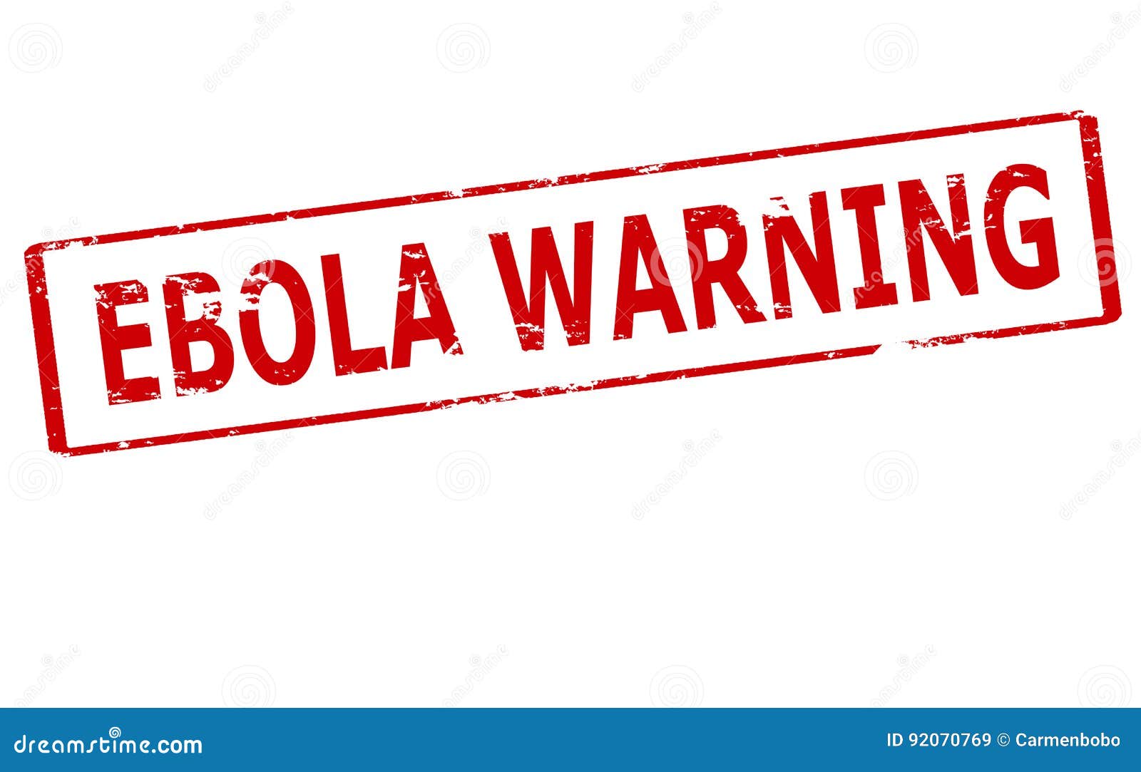 Ebola warning stock illustration. Illustration of symbol - 92070769