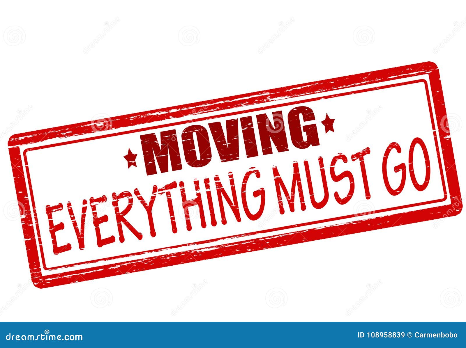 Everything must go stock illustration. Illustration of remove - 108958839