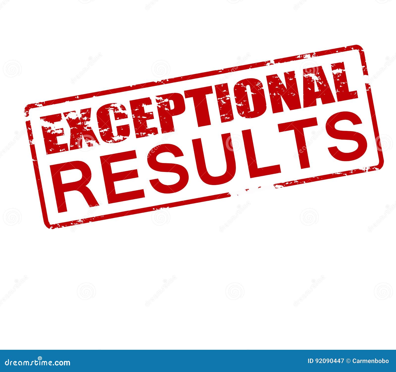 Exceptional results stock illustration. Illustration of extraordinary ...
