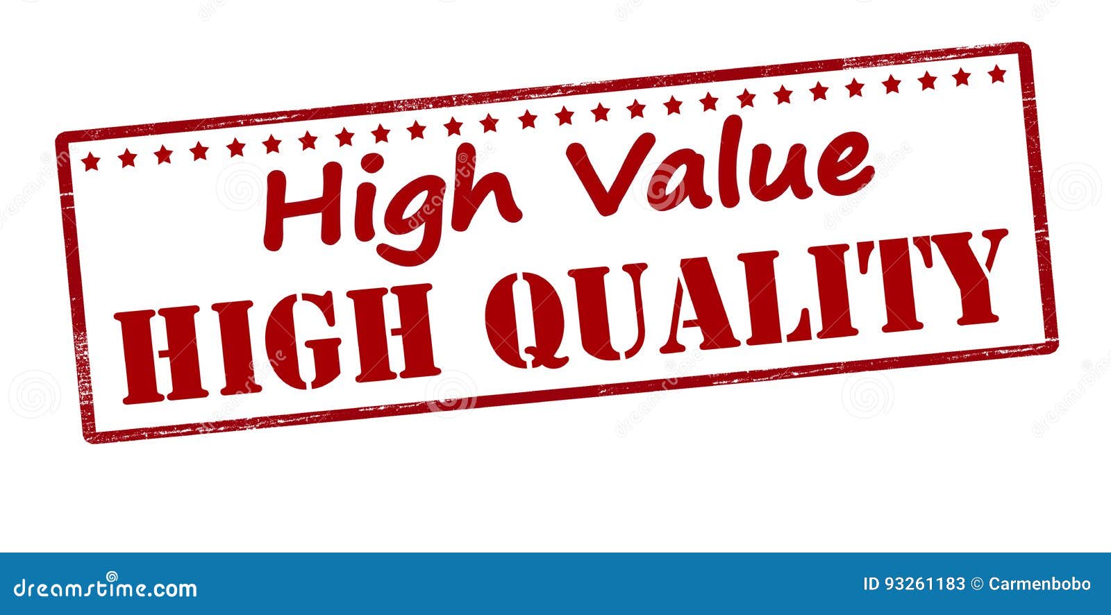 High value and quality stock illustration. Illustration of quality ... High value and quality stock illustration. Illustration of quality ...
