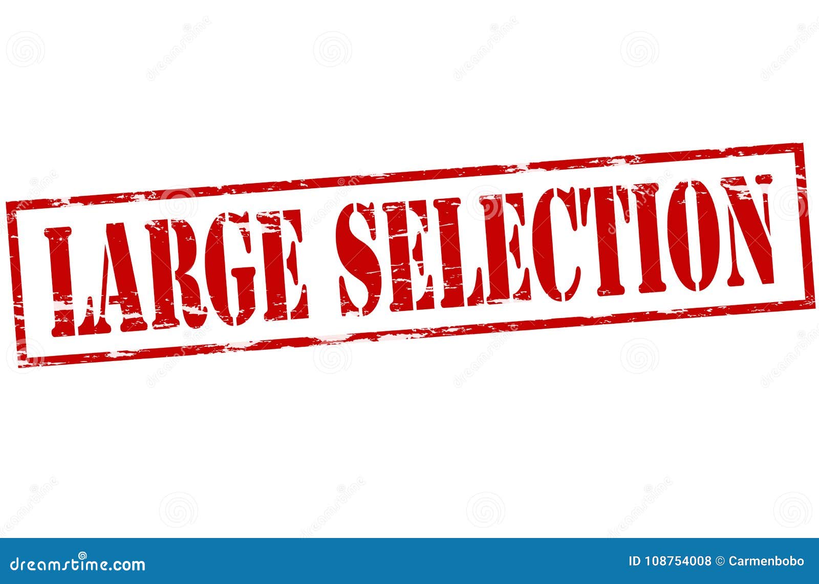 Large selection stock illustration. Illustration of choosing - 108754008