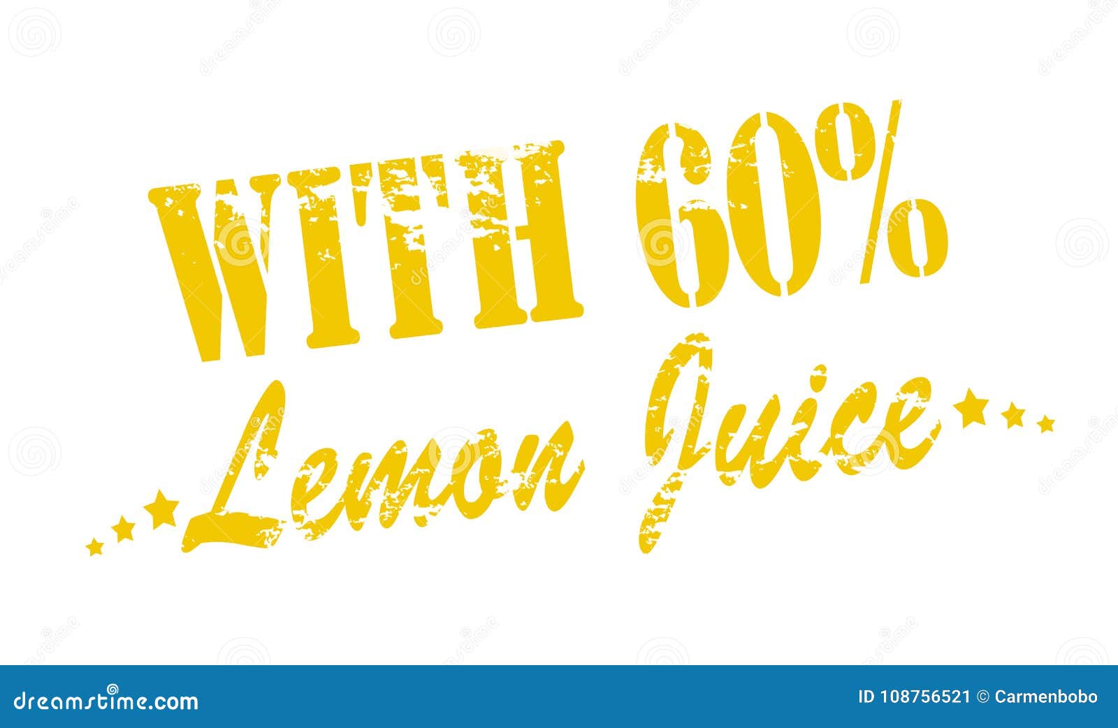 With lemon juice stock illustration. Illustration of rubber - 108756521