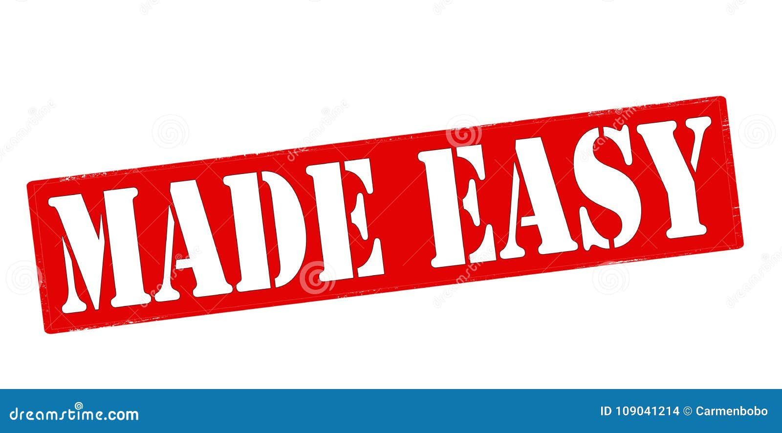 Made easy stock illustration. Illustration of recherche - 109041214