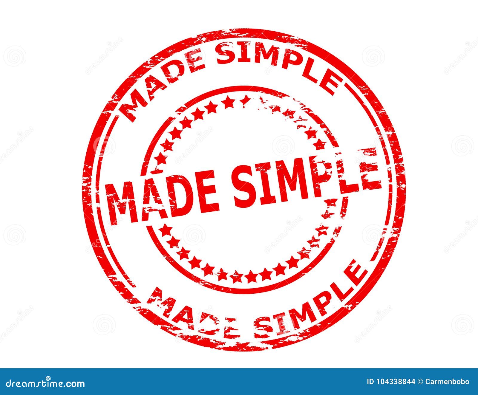 Made simple stock vector. Illustration of packed, concept - 104338844