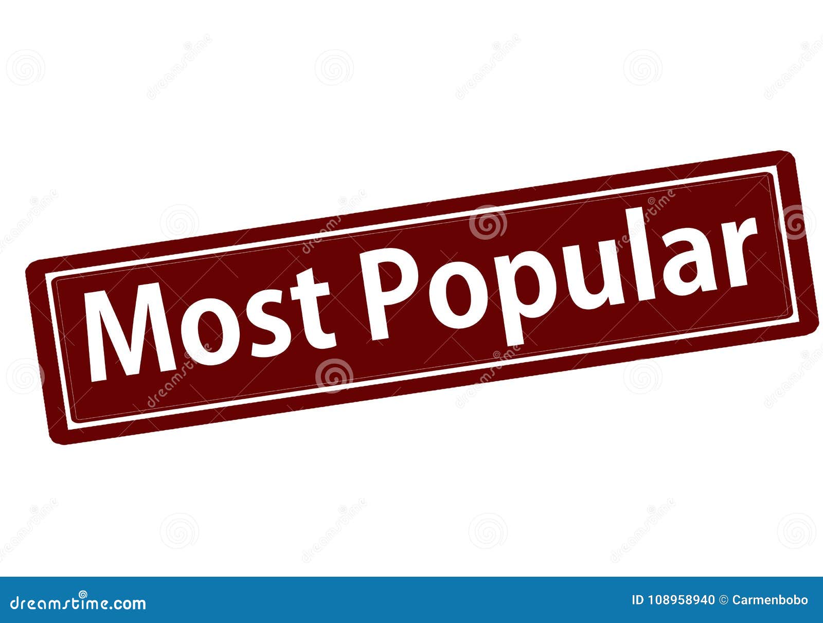 Most popular stock illustration. Illustration of popular - 108958940