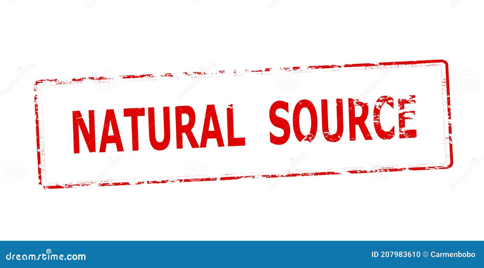 Natural Source Vector Stamp | CartoonDealer.com #78767985