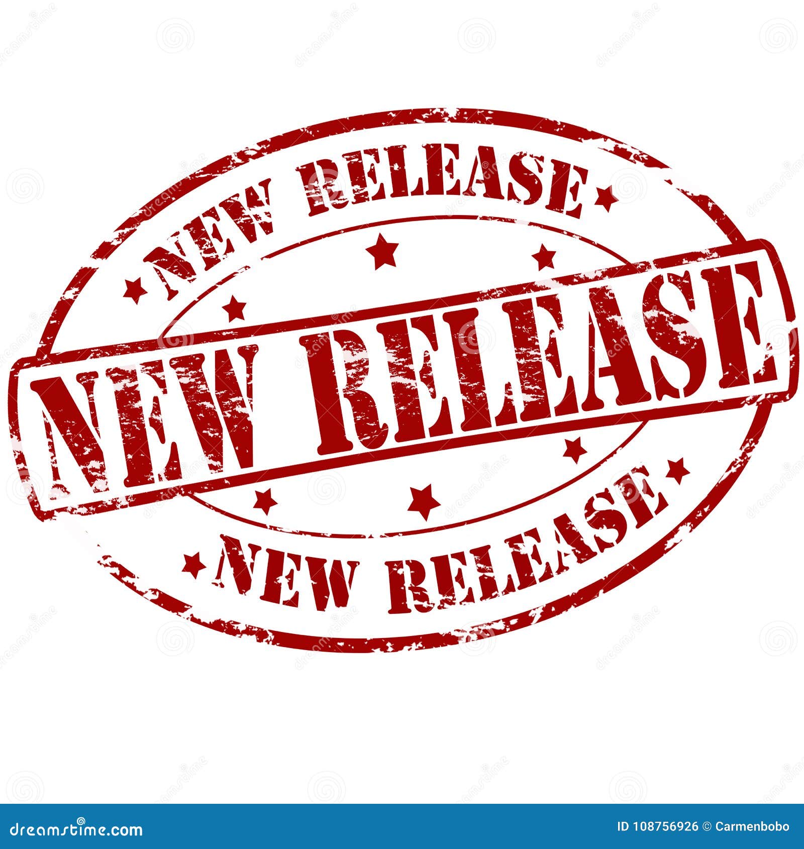 New release stock illustration. Illustration of rectangular - 108756926