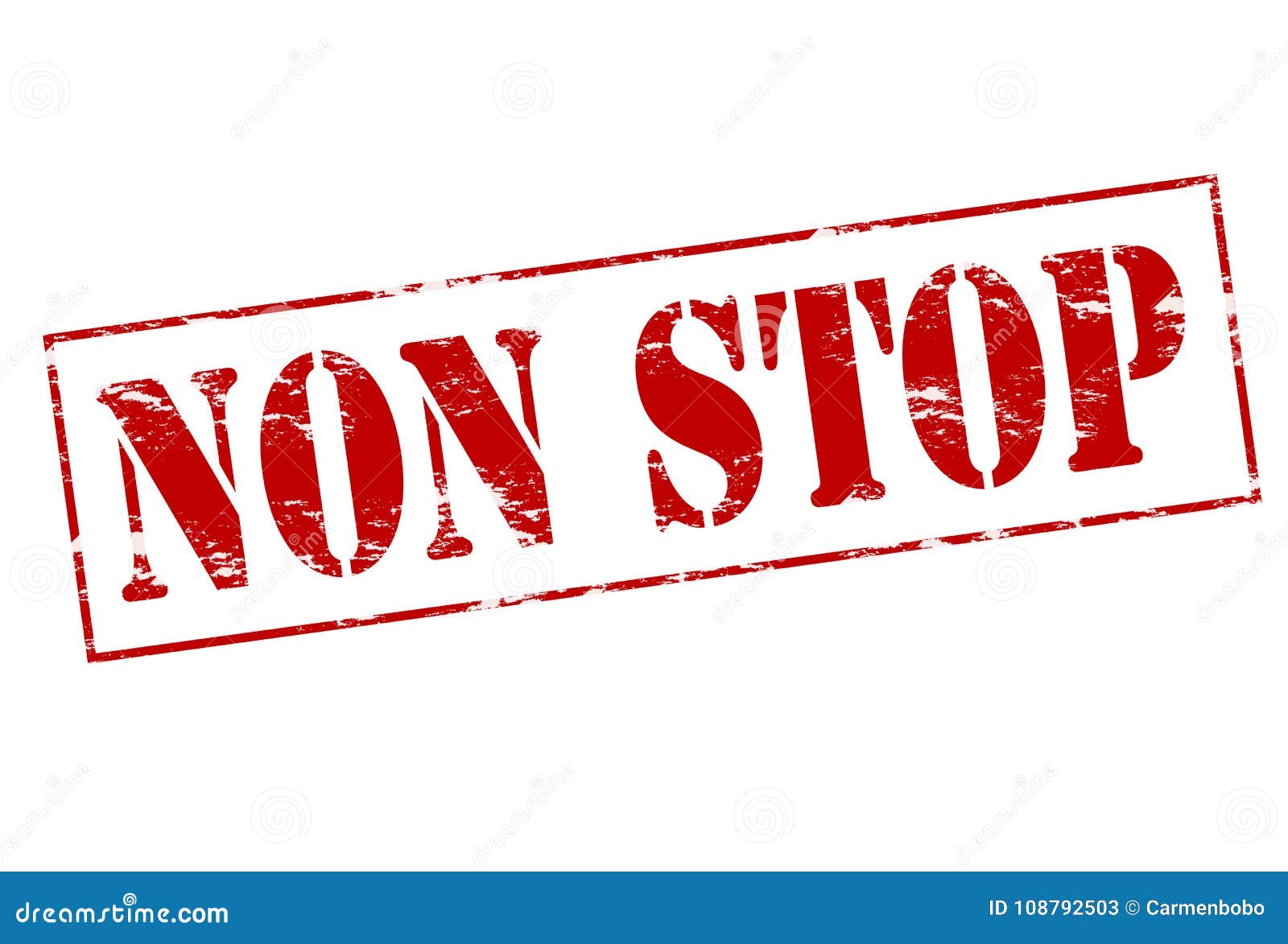 Non stop stock illustration. Illustration of miscellaneous - 108792503