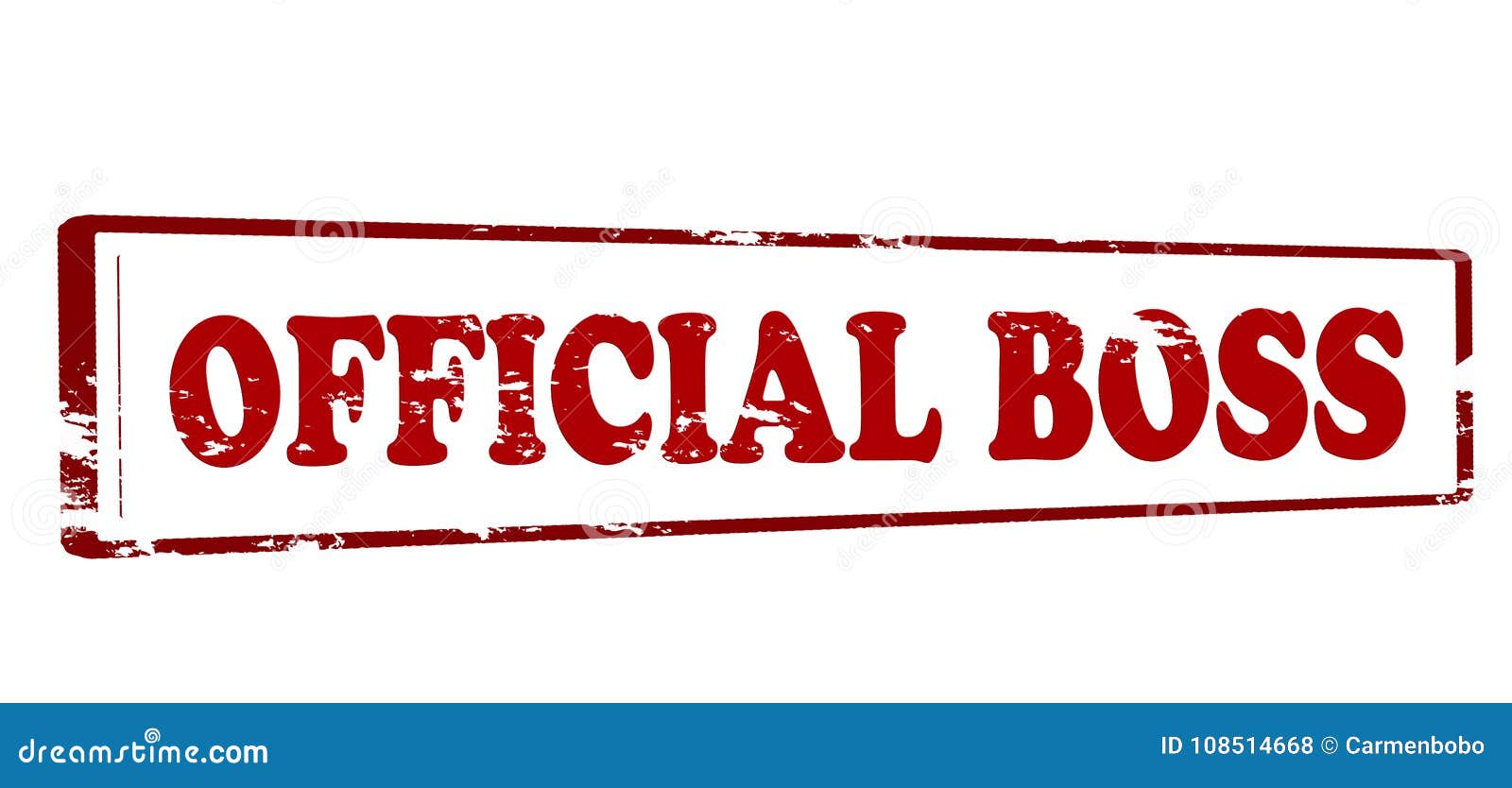 Official boss stock illustration. Illustration of concept - 108514668