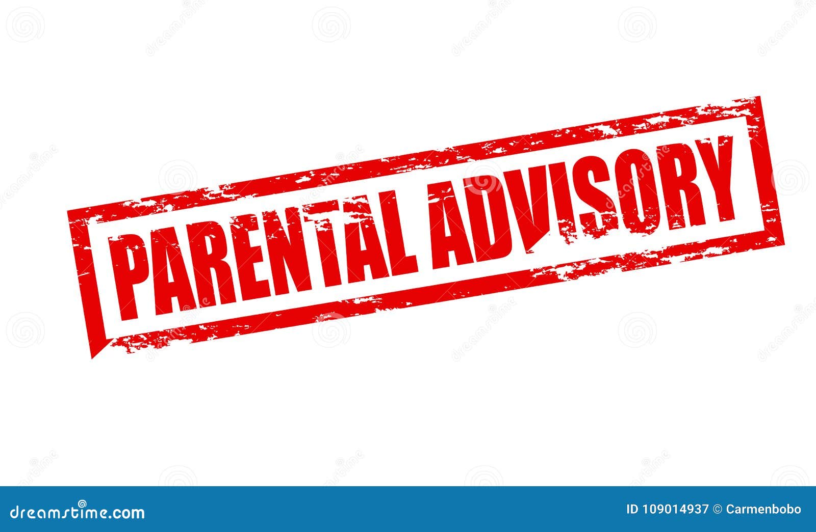 Parental advisory stock illustration. Illustration of parental - 109014937