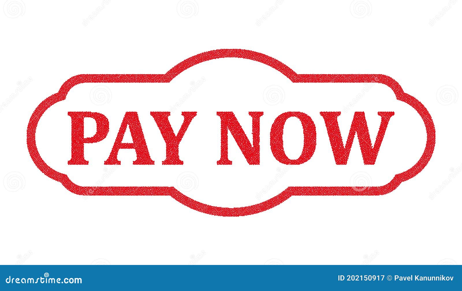 Rubber Stamp with Text Pay Now Inside, Vector Illustration Esp Stock ...