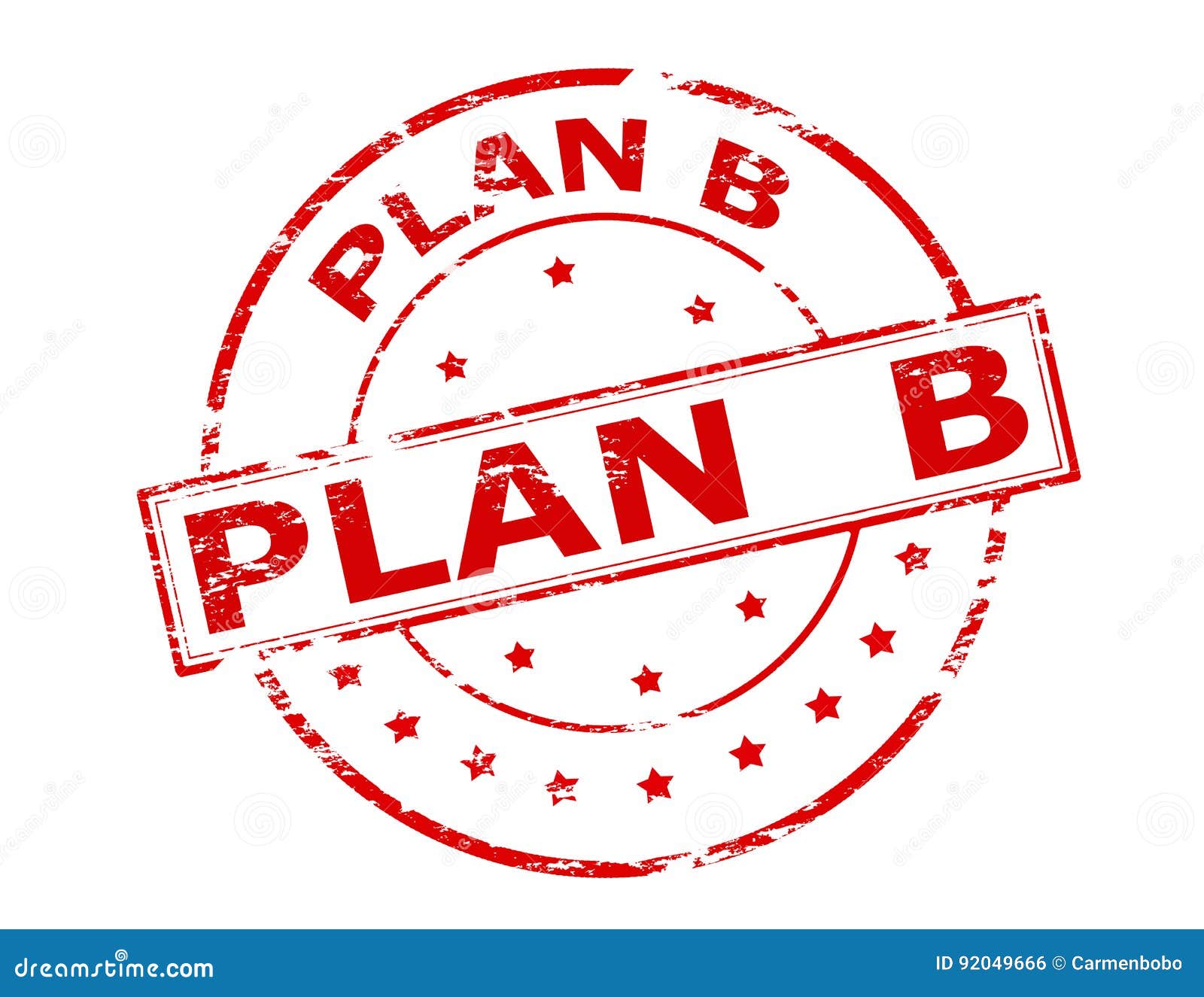 Plan B stock illustration. Illustration of rubber, grunge - 92049666