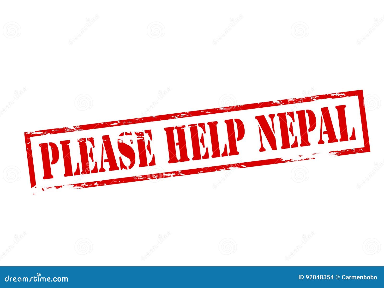 Please Help Us With Our Fundraising Campaign Word Cloud Stock Photo ...