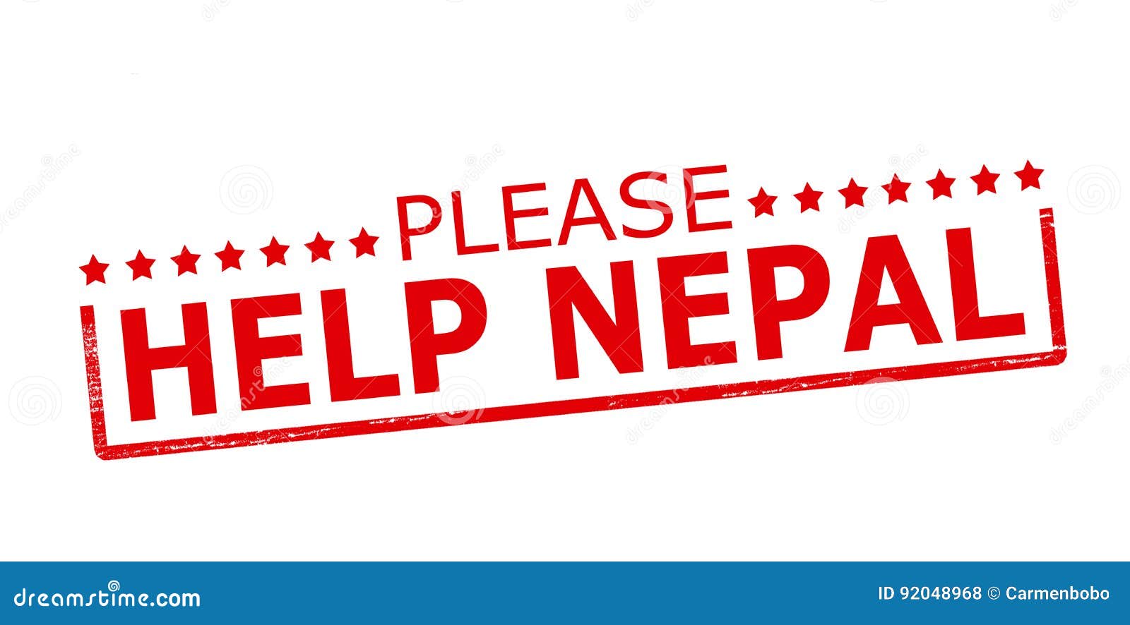 Please Help Us With Our Fundraising Campaign Word Cloud Stock Photo ...