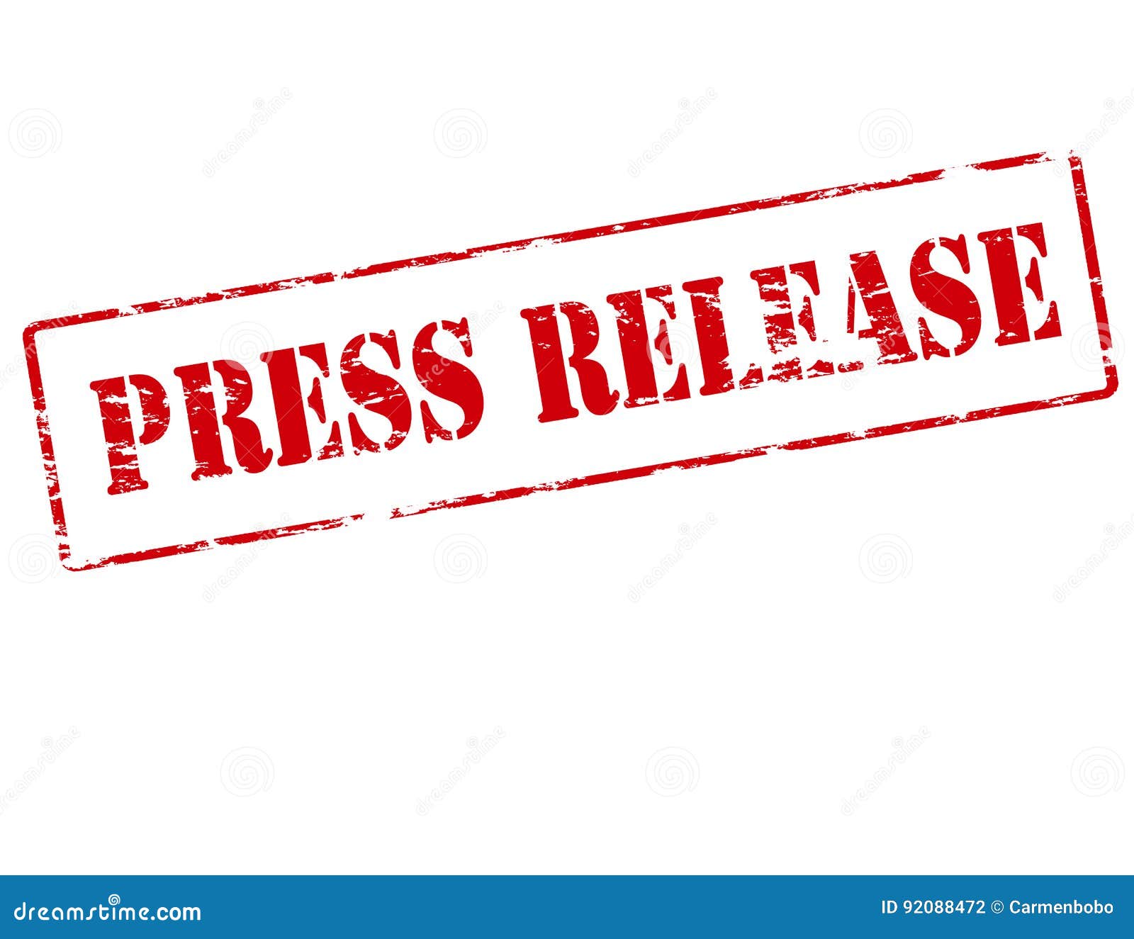 Press release stock illustration. Illustration of sign - 92088472