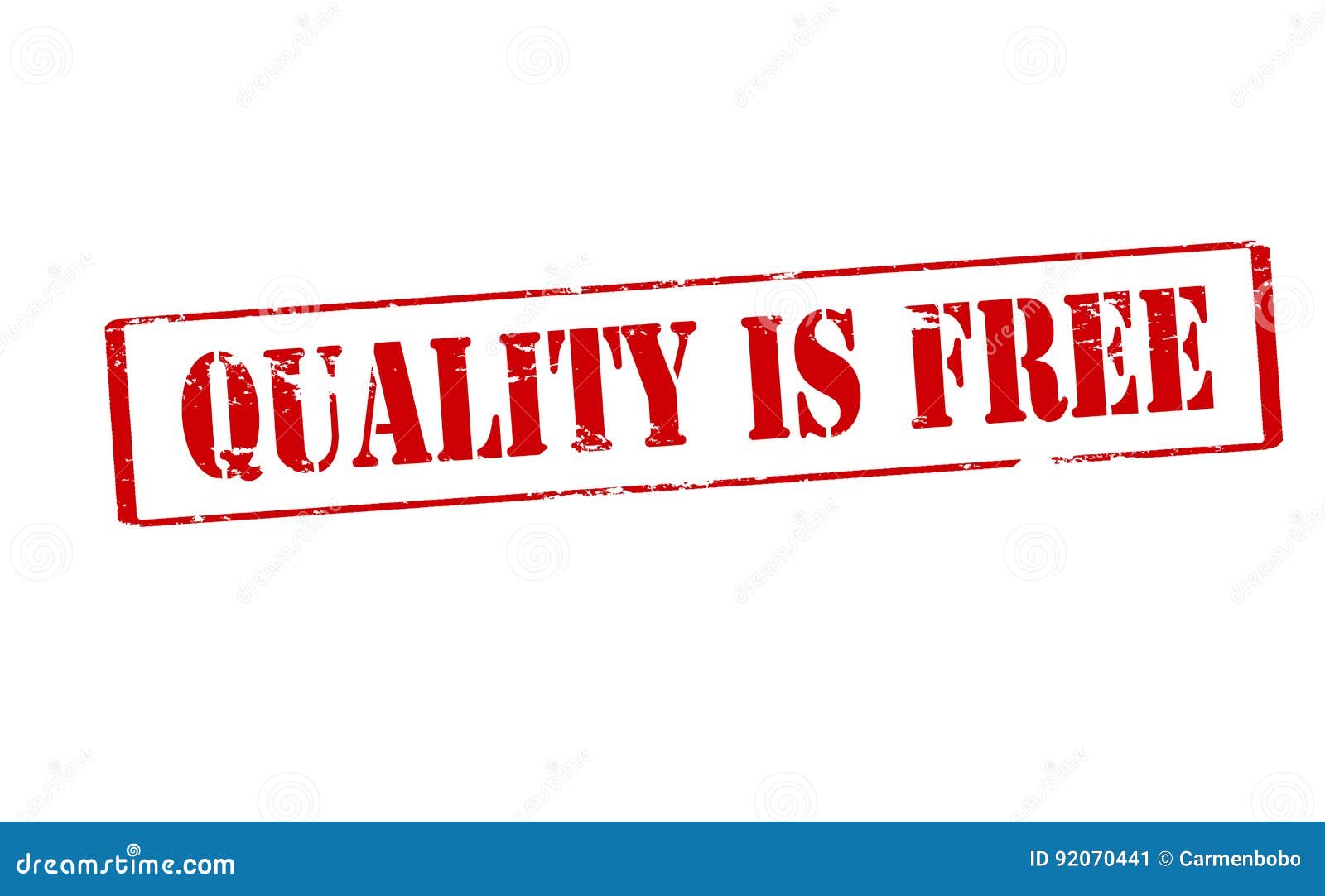 Quality is free stock illustration. Illustration of gratis - 92070441