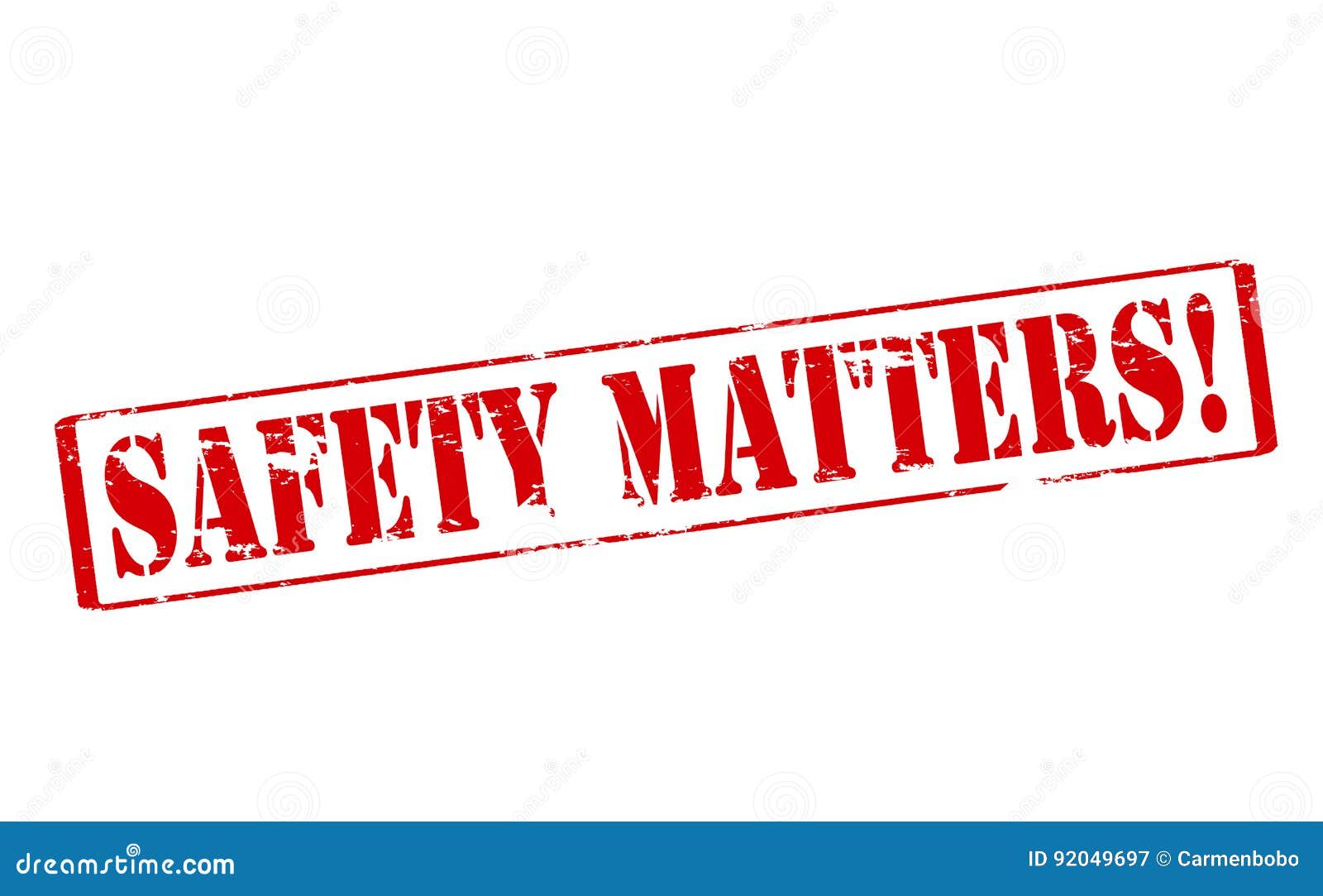 Safety matters stock illustration. Illustration of certainty - 92049697