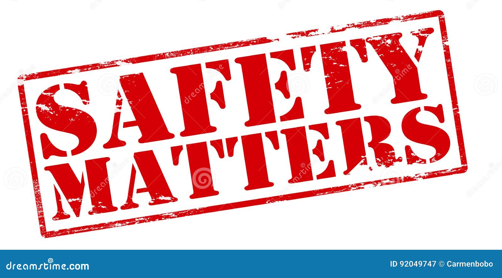 Safety matters stock illustration. Illustration of symbol - 92049747