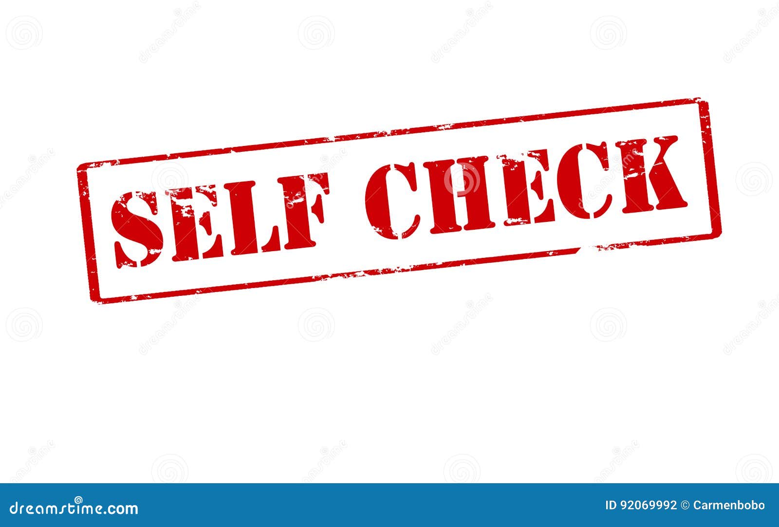 Self check stock illustration. Illustration of particularity - 92069992