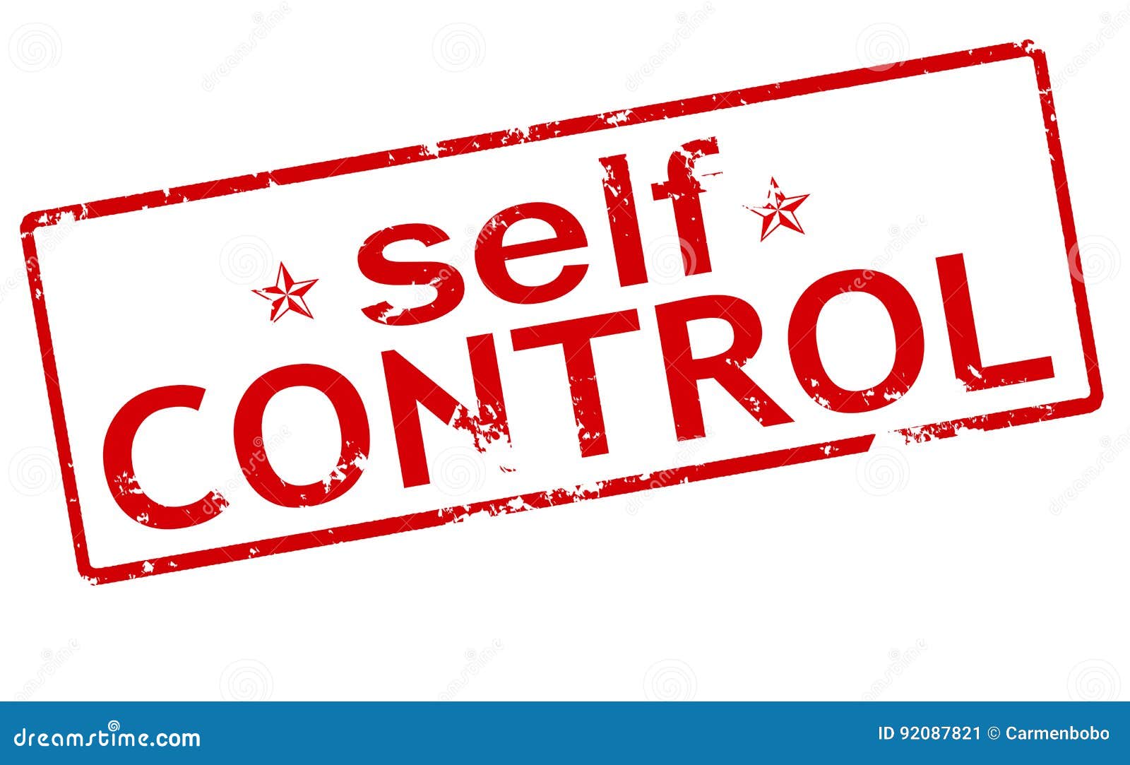 Self control stock illustration. Illustration of body - 92087821