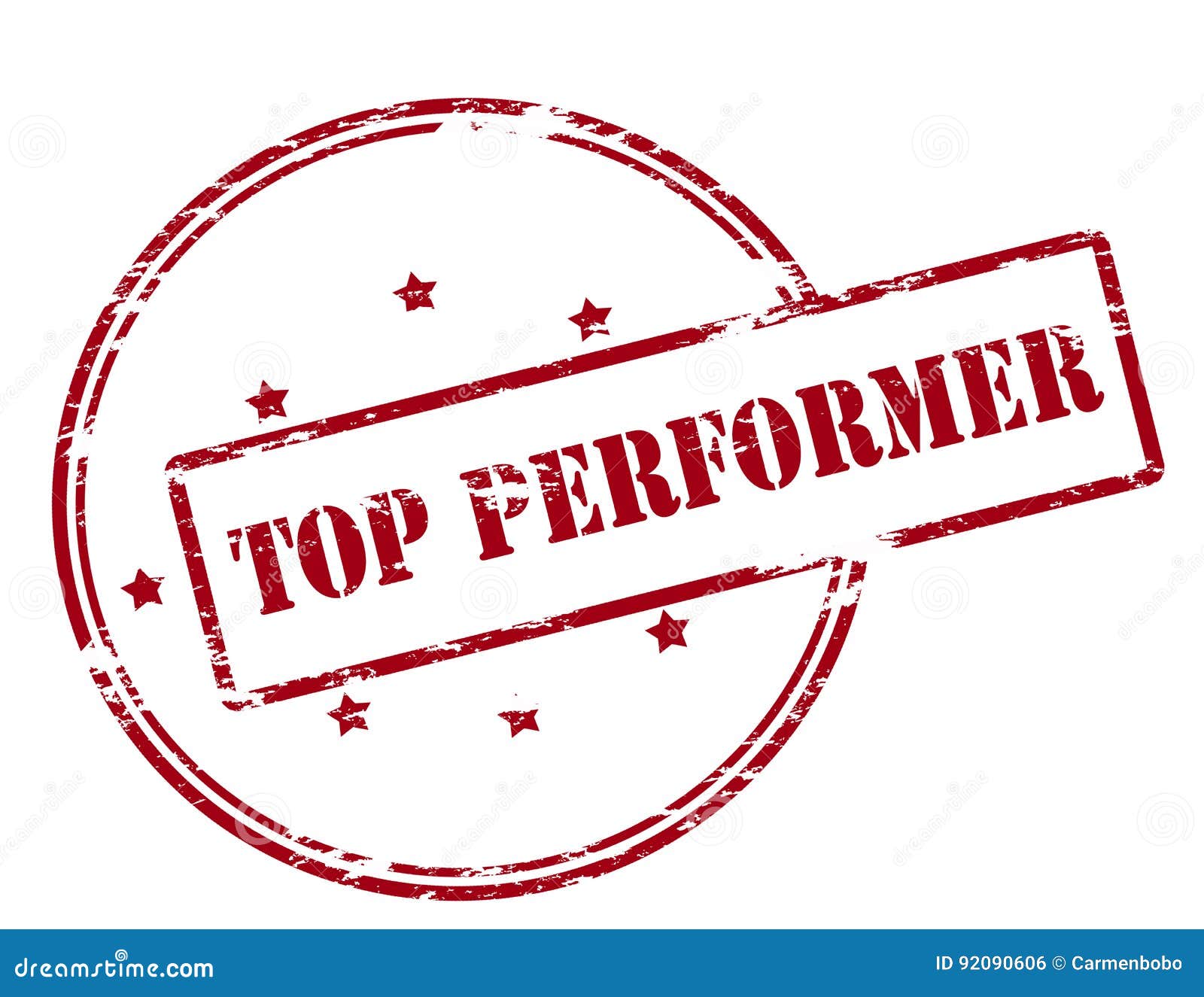 Top performer stock illustration. Illustration of exponent - 92090606